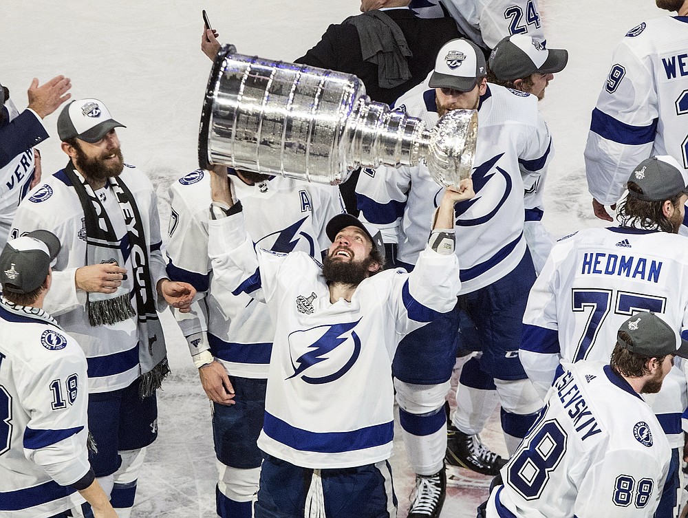 Kucherov leads Lightning to verge of back-to-back Stanley Cup titles