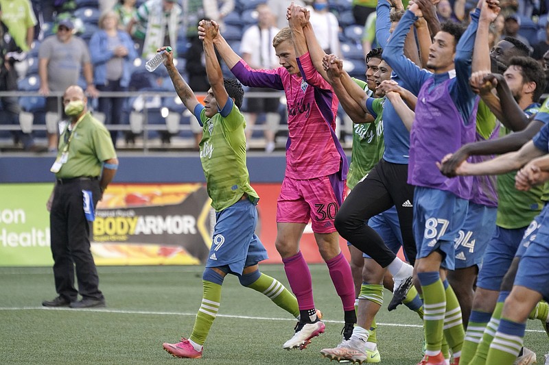 Sounders break record with opening 13-game unbeaten streak | Hot ...