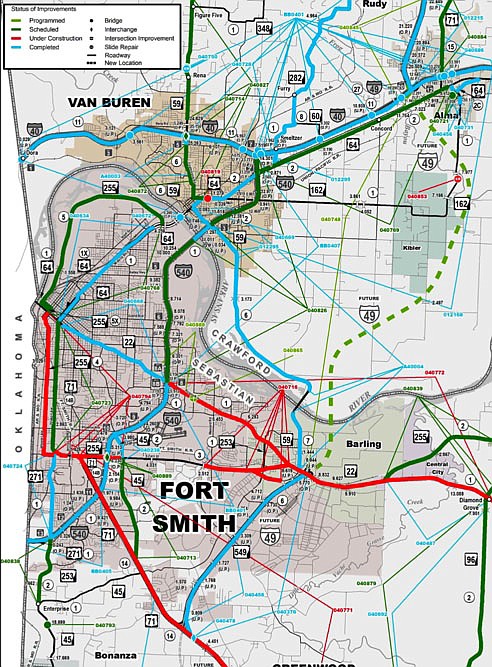 State says most Fort Smith highways to be improved | The Arkansas ...
