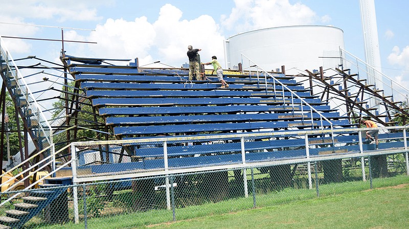 Out with the old, get ready for the new at Decatur's Bulldog Stadium ...