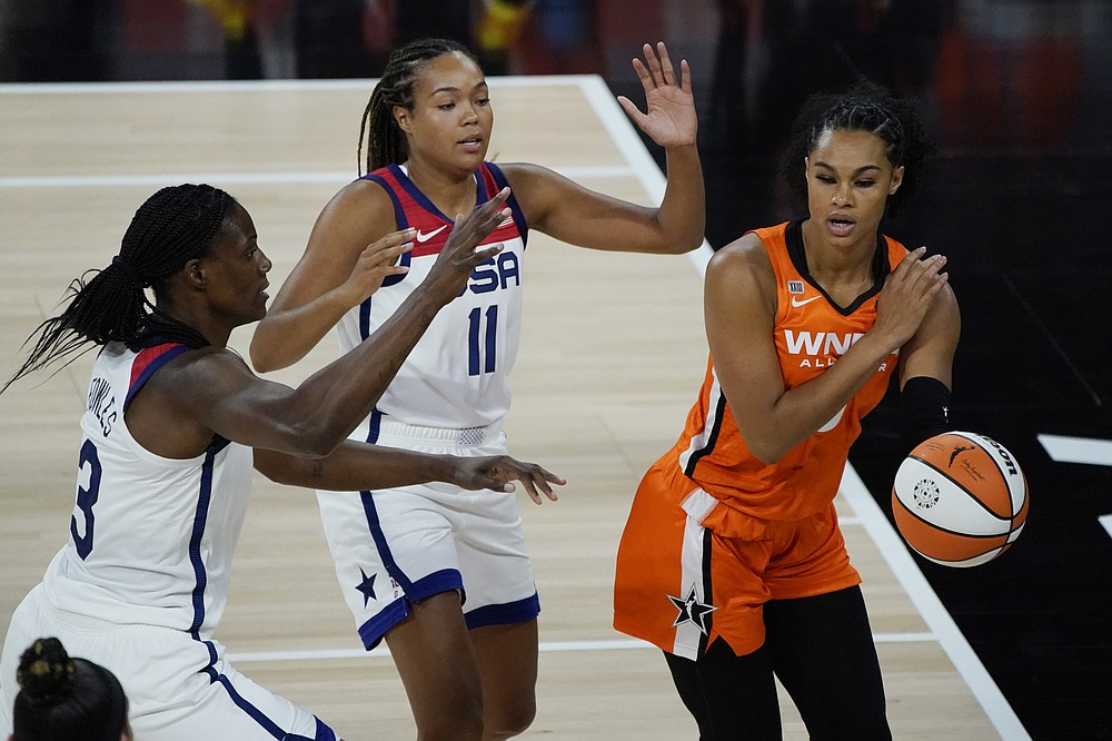 WNBA All-Stars handle U.S. Olympic team