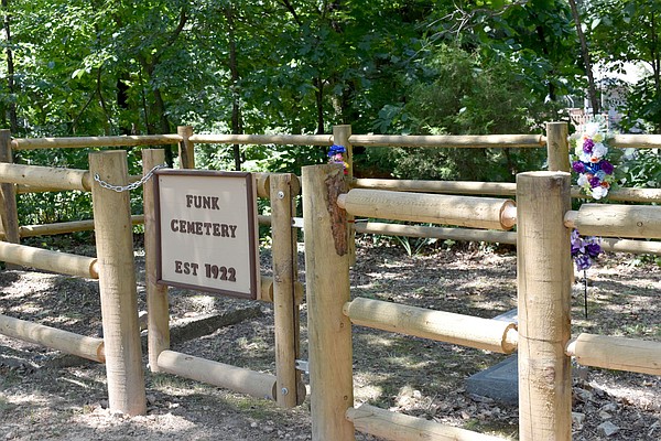 New fence built at Funk Cemetery in Bella Vista | Northwest Arkansas ...
