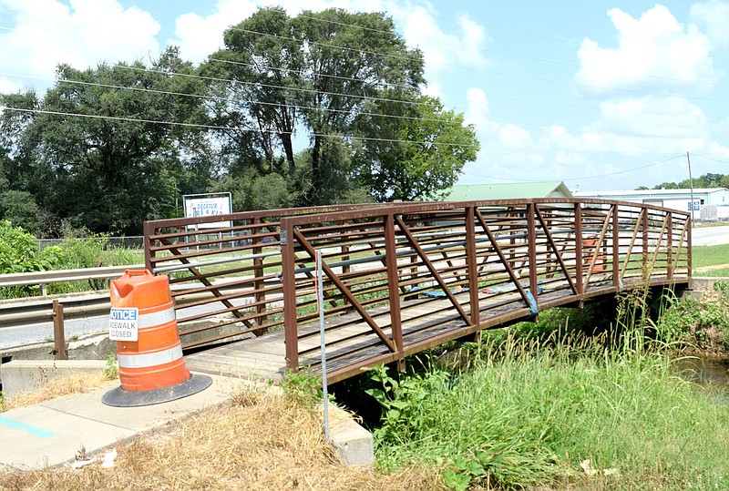 Old footbridge gets new life | Westside Eagle Observer