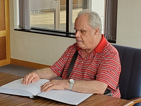 Blessed to be able to work- Don Branch cherishes his job at Wolfner Library