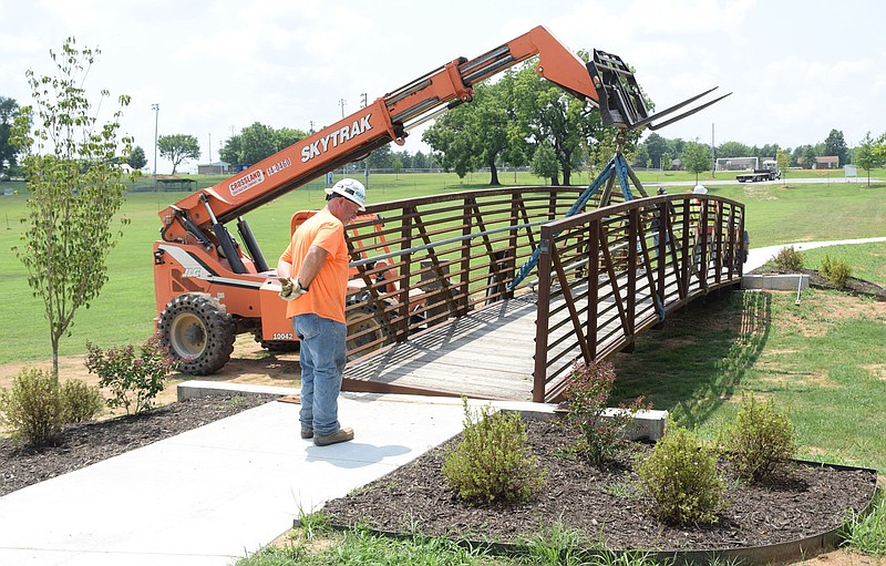 Old Decatur footbridge gets new life | Northwest Arkansas Democrat-Gazette