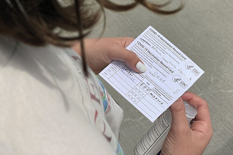 Fake vaccination cards online worry college officials | Northwest ...