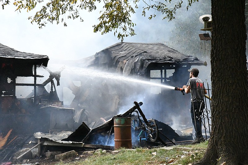 WATCH: Mobile home destroyed by fire of 'definitely suspicious' origin ...