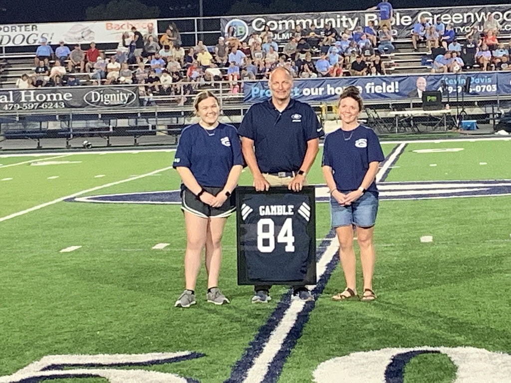 Greenwood honors former player Aaron Gamble who was killed in car ...