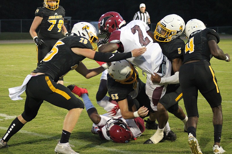 Harmony Grove Hornets dominate Dollarway Cardinals at home 45-6 to ...