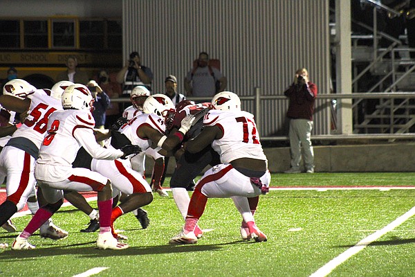 Camden Fairview Cardinals endure 42-27 test from Hope Bobcats, wins 5A ...