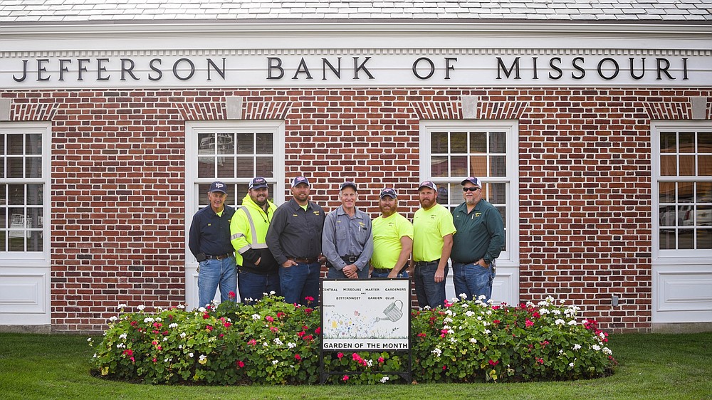 Jefferson Bank the first business to receive a Bittersweet Garden Club ...