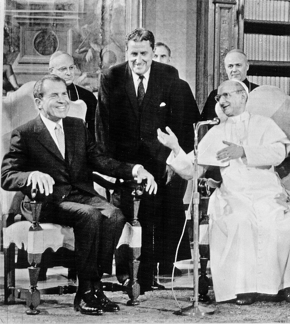 Presidents and popes over the years