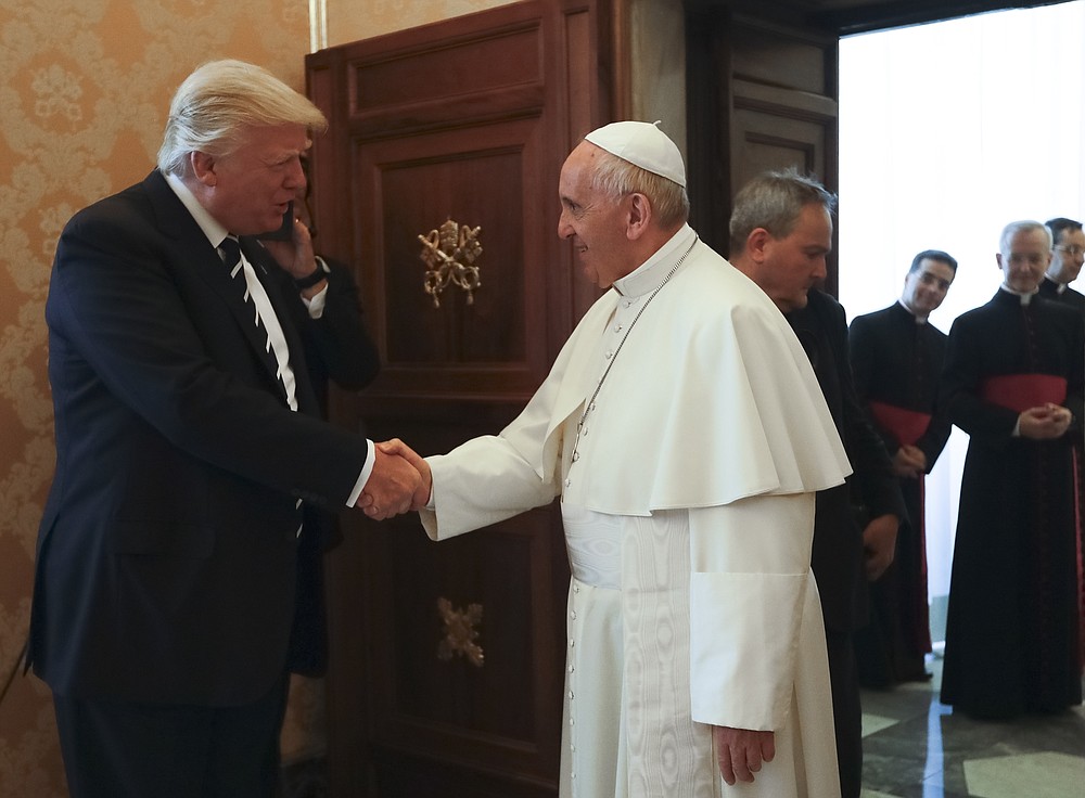 Presidents and popes over the years