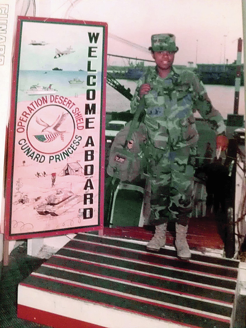 Duty calls: Sherri Cooper reported for service when son was 3 monhs old ...