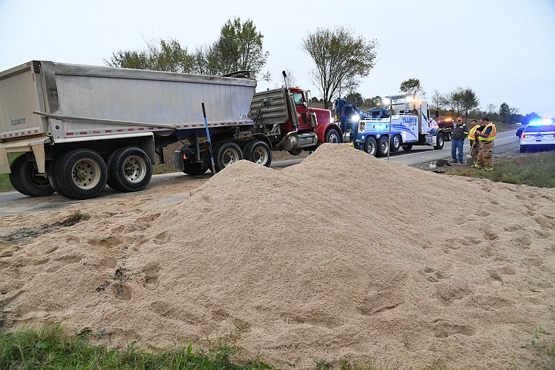 WATCH: Sand blocks on-ramp | Hot Springs Sentinel Record