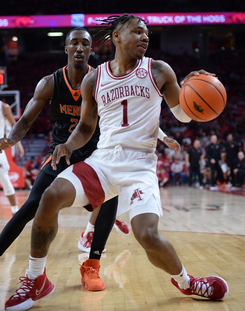 Motivated Notae scores 30 points as Hogs down Mercer | Hot Springs ...