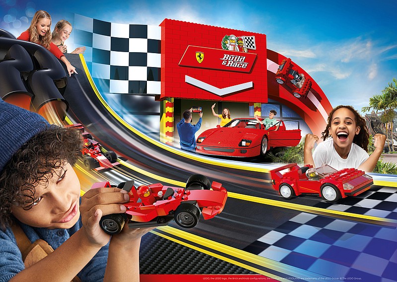 Legoland in Carlsbad to unveil world's first Ferrari build-and-race ...
