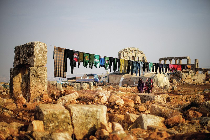 Town in Syria's Idlib province transformed by war | Northwest Arkansas ...