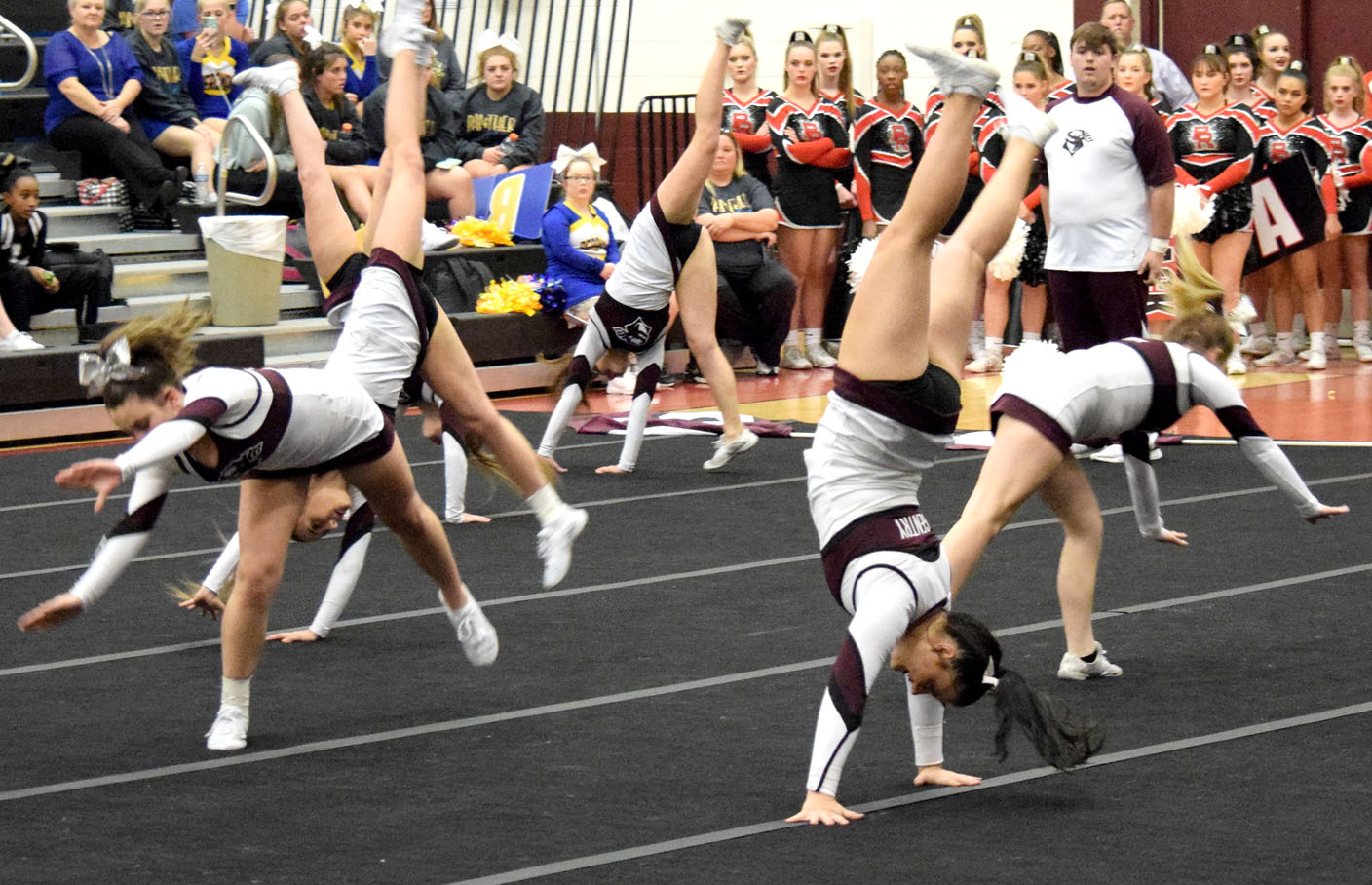 Pioneers host cheer competition | Westside Eagle Observer