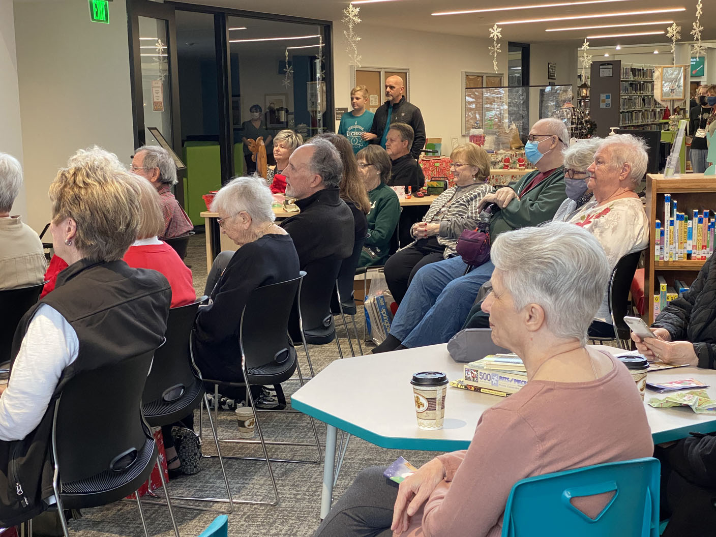 Visitors enjoy library's fireside festivities in Bella Vista | The ...