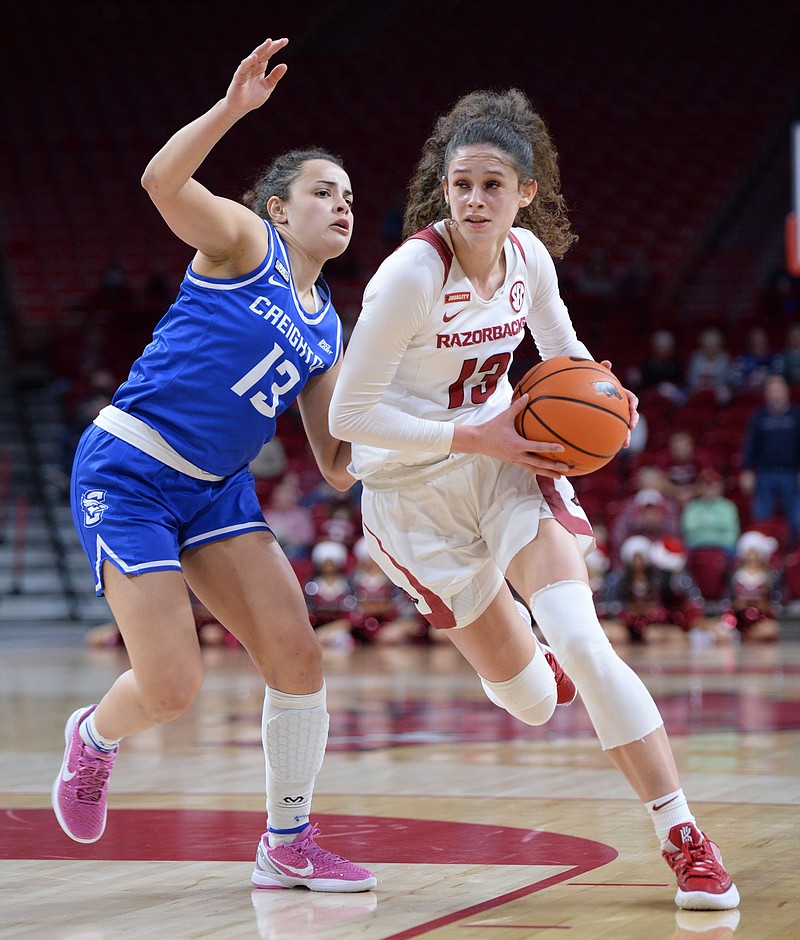 Arkansas women fall to Creighton to wrap up nonconference play | Hot ...