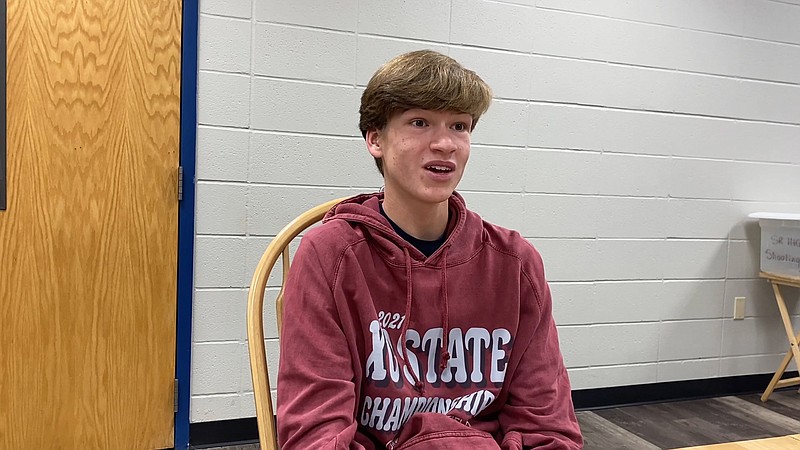 WATCH: Eskew digs deep, finds way to win state title