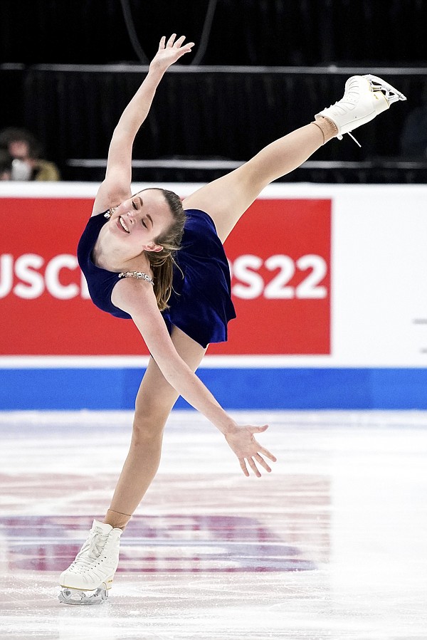 Mariah Bell dazzles to win women's short at nationals | Hot Springs ...