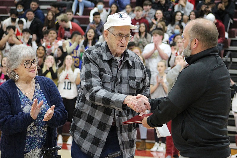 Veteran, 84, receives honorary Springdale High School diploma | The ...