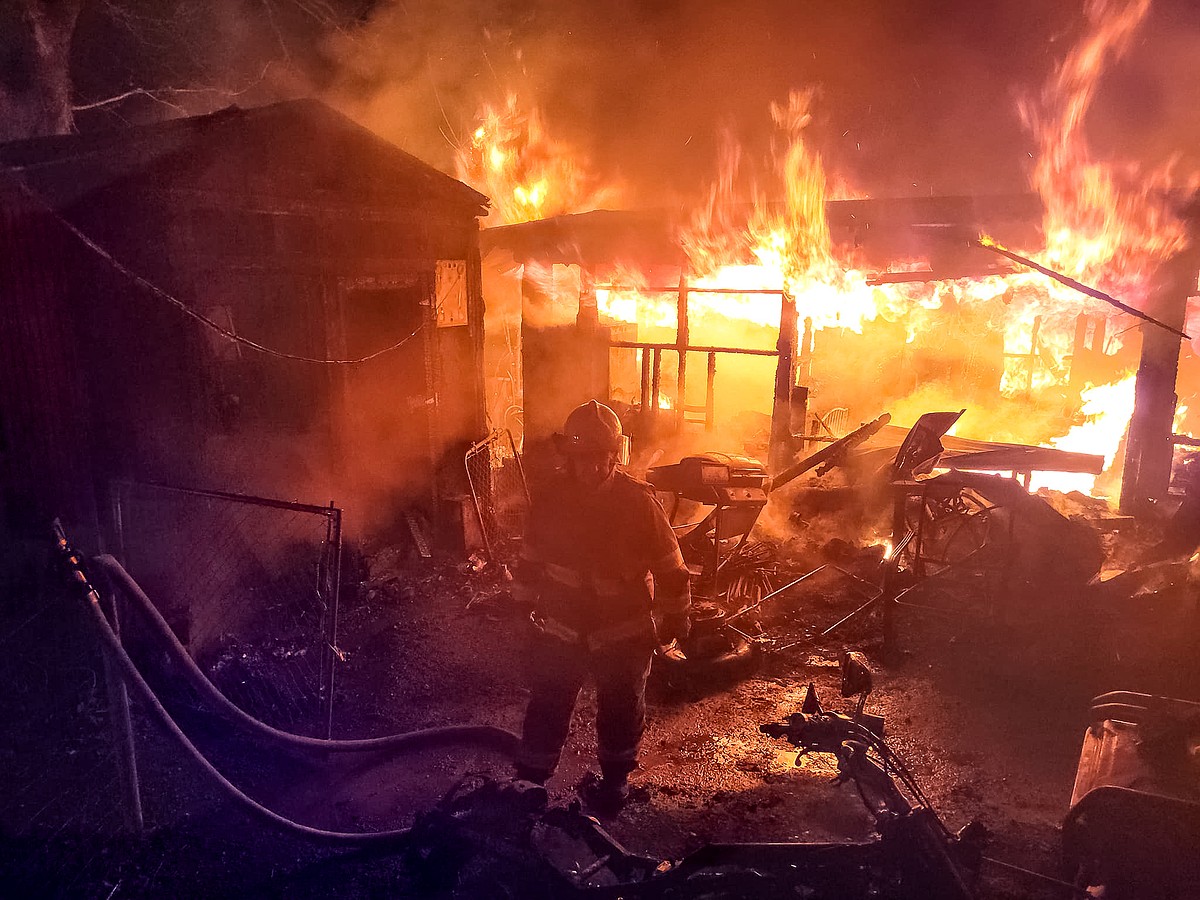 Multiple structures damaged in Jetson Loop fire Thursday | Hot Springs ...