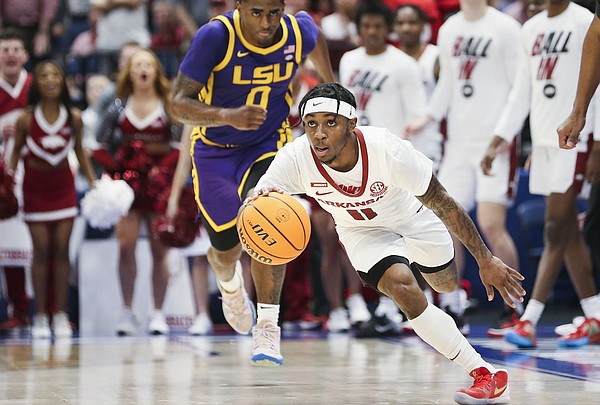 Hogs down LSU for 3rd time, advance to semifinals | Hot Springs ...