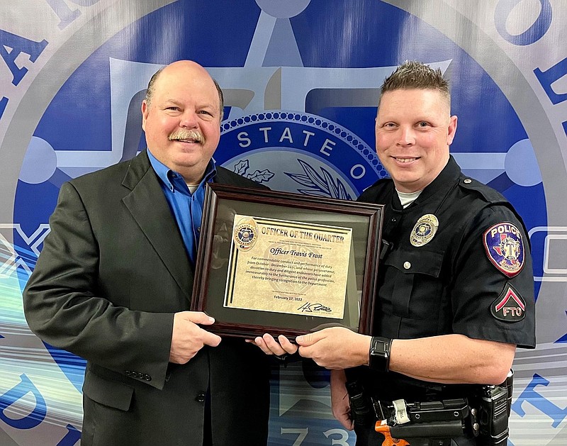 TTPD patrolman honored for efforts helping local man find new home