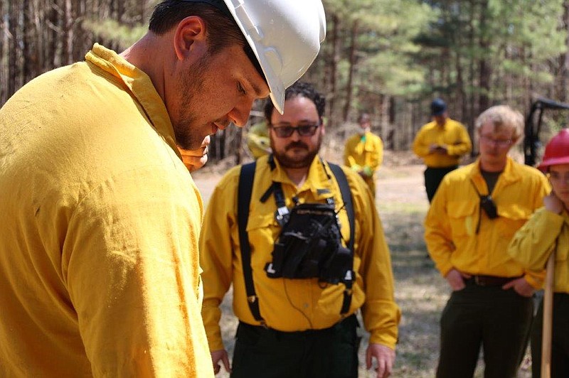 Experiential Learning at UAM: Fire Management | Magnolia Banner News