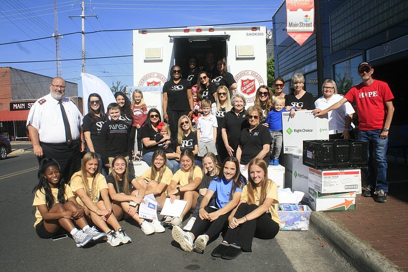 SRG holds donation drive for Salvation Army