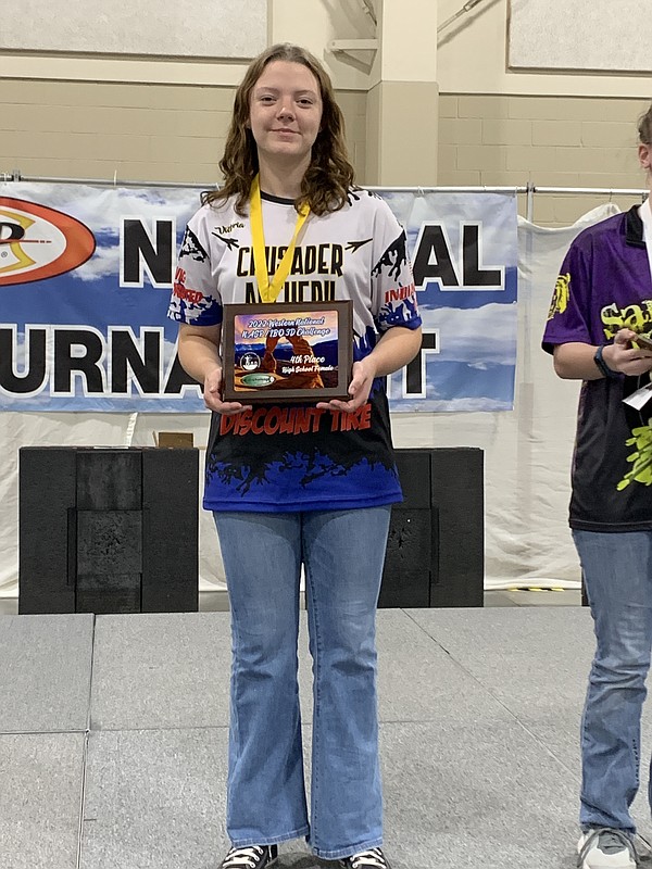 Allison places third in archery nationals