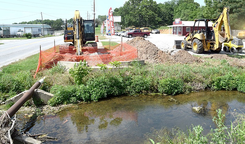 Work begins on Decatur Branch bridge replacement | Westside Eagle Observer