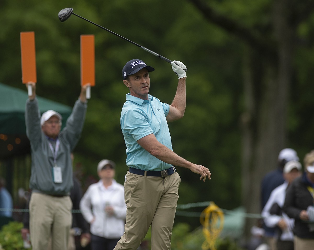Jay Haas beats his age and shares the lead at U.S. Senior Open ...