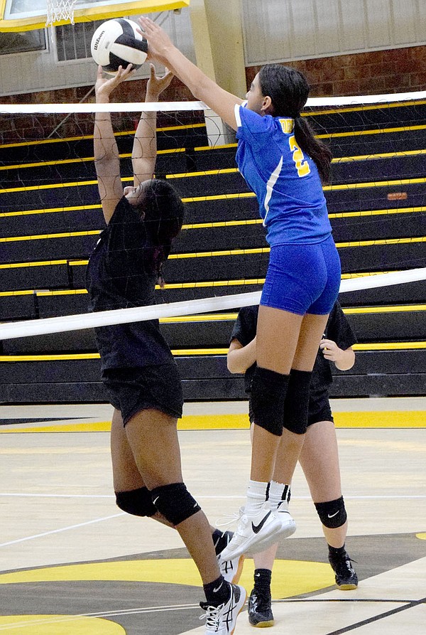Lady Pioneers participate in Yellowjacket volleyball camp | Westside ...