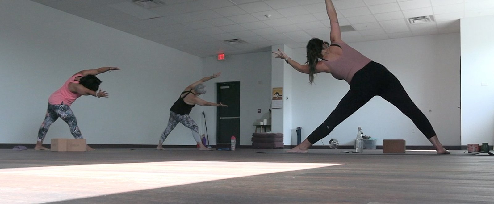 WATCH: Mom of twins makes a difference with yoga | Hot Springs Sentinel ...
