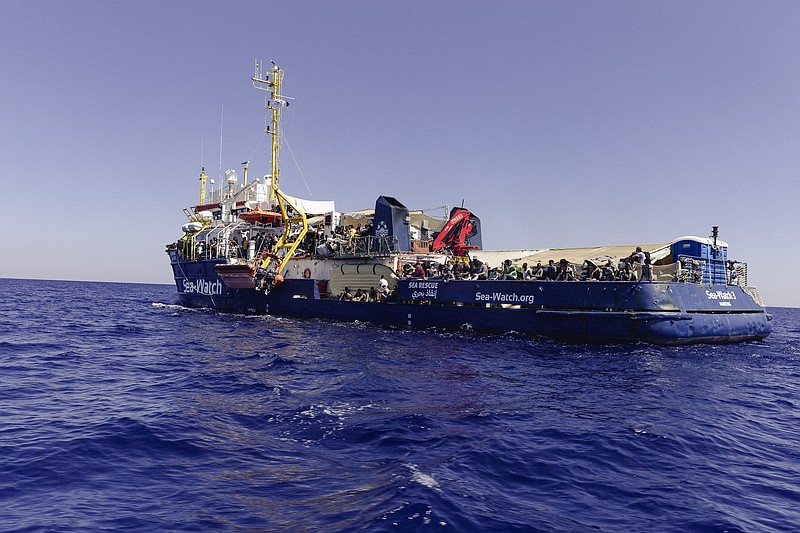 EU court limits checks for migrant rescue ships | The Arkansas Democrat ...