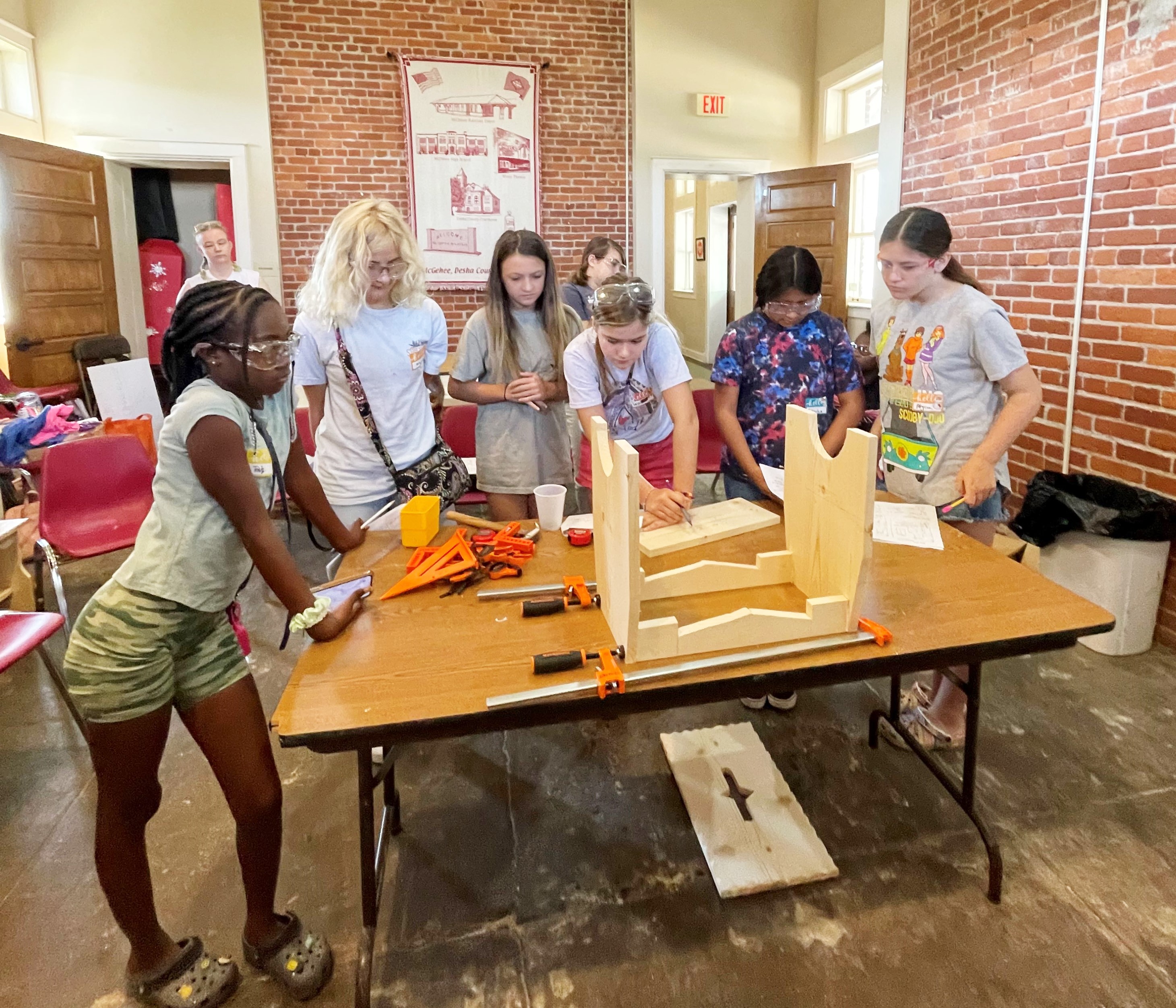 Students get hands-on learning at design camp