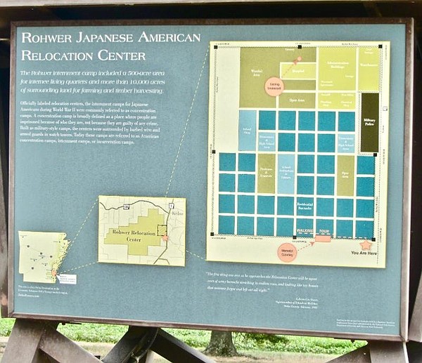 Rohwer Japanese-American Relocation Center now a monument to its ...
