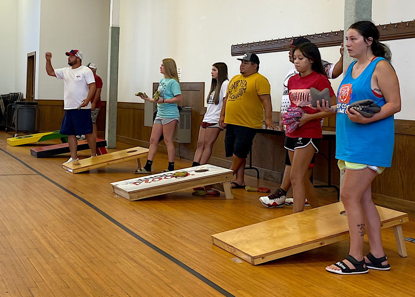 Competition hot in Decatur cornhole tournament | Westside Eagle Observer