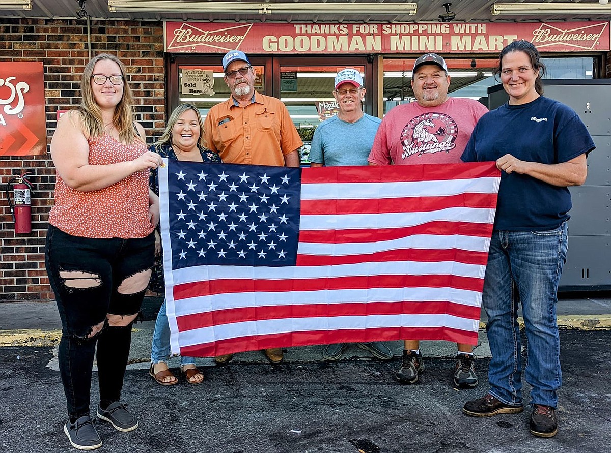 Goodman Betterment Club Donates Flags to Area Businesses | The McDonald ...
