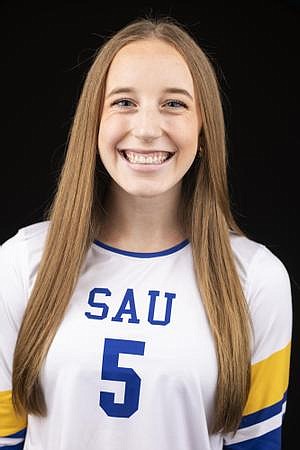 Rogers records career night as SAU suffers tough five-set loss ...