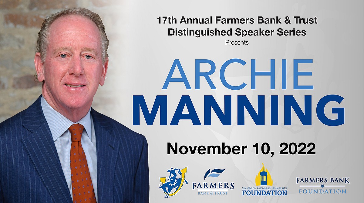 Archie Manning to speak at Farmers Bank & Trust Distinguished Speaker ...
