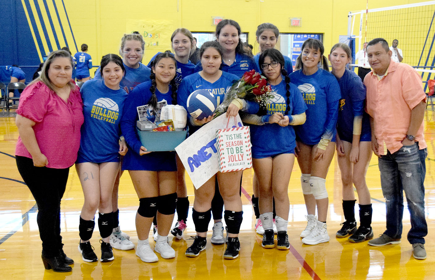 Hernandez honored during Decatur volleyball senior night | Westside ...