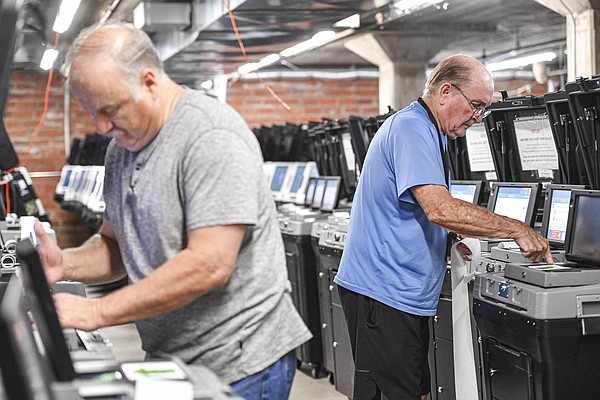 Early voting opens Monday in River Valley vote centers for Nov. 8 ...