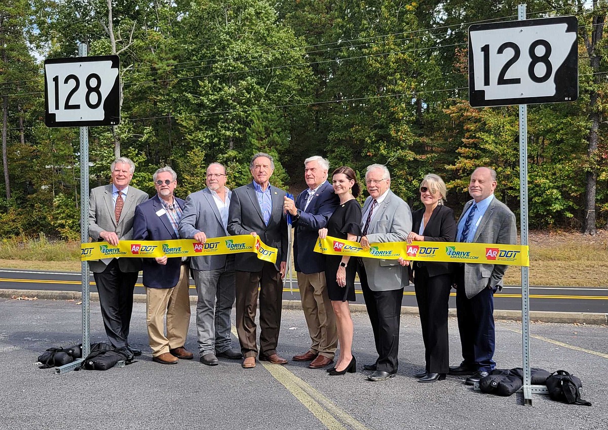 WATCH: ArDOT completes Hwy. 128 work, holds ribbon cutting | Hot ...