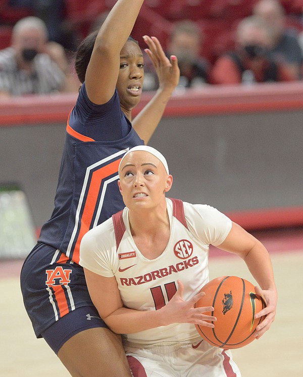 COLLEGE BKB: Langerman makes impact beyond numbers for Arkansas women’s ...