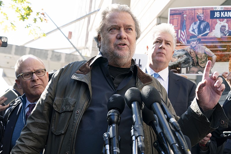 Bannon gets 4 months behind bars for defying 1/6 subpoena | El Dorado News